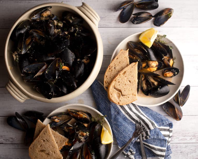 Guinness and Cream Mussels – The Cupboard Collective - Chez Nous