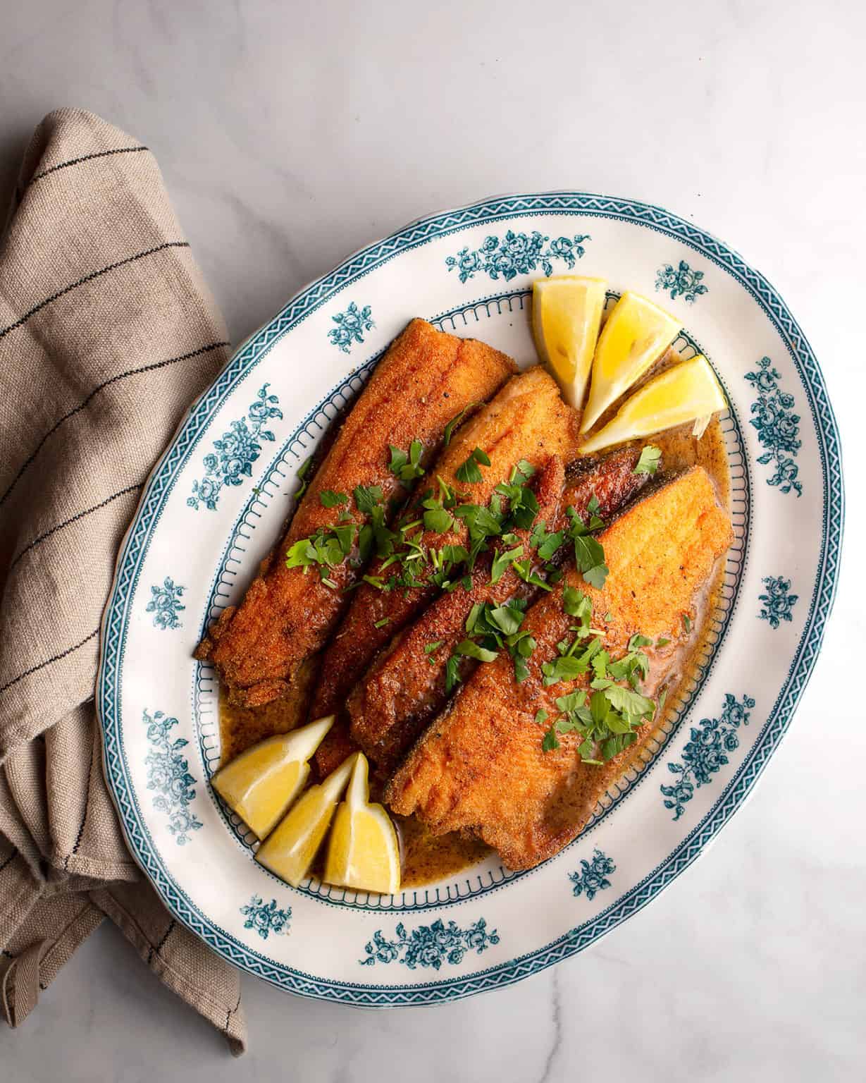 Pan Fried Rainbow Trout – The Cupboard Collective - Chez Nous