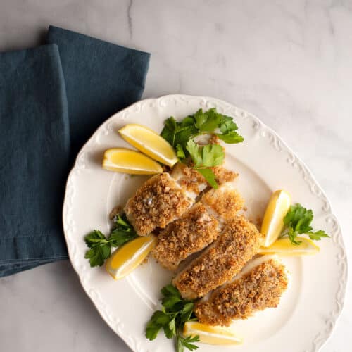 Pecan Crusted Baked Cod – The Cupboard Collective - Chez Nous